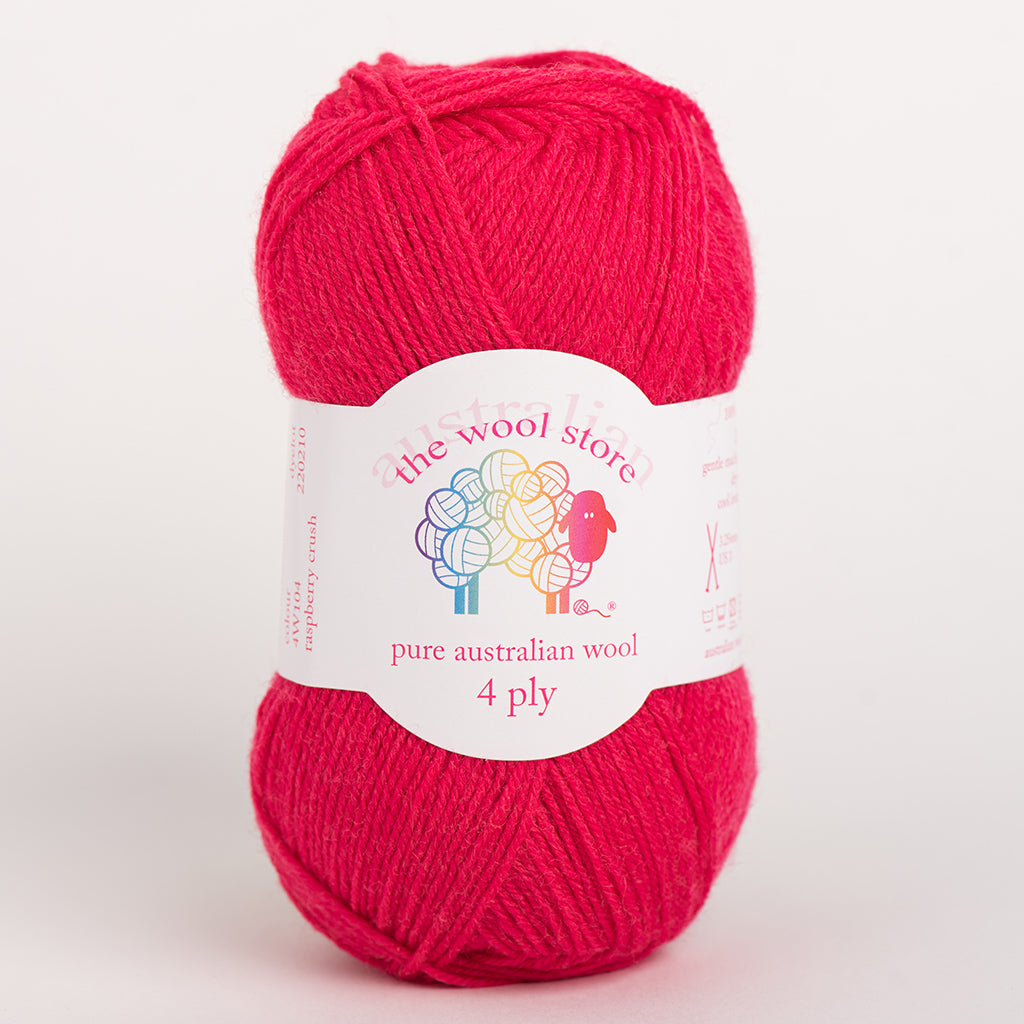 BUY 4 Ply Knitting/Crochet Wool Online at The Australian Wool Store