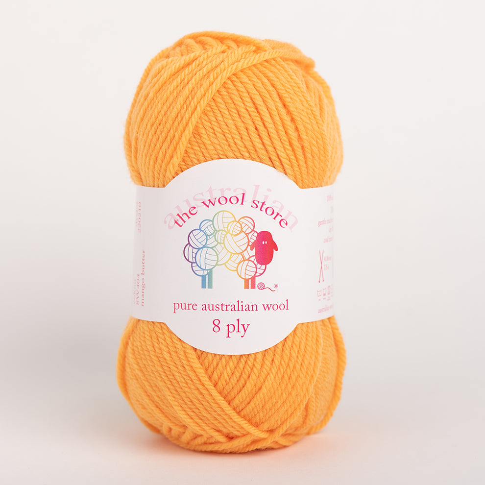 BUY 8 Ply Knitting/Crochet Wool Online at The Australian Wool Store